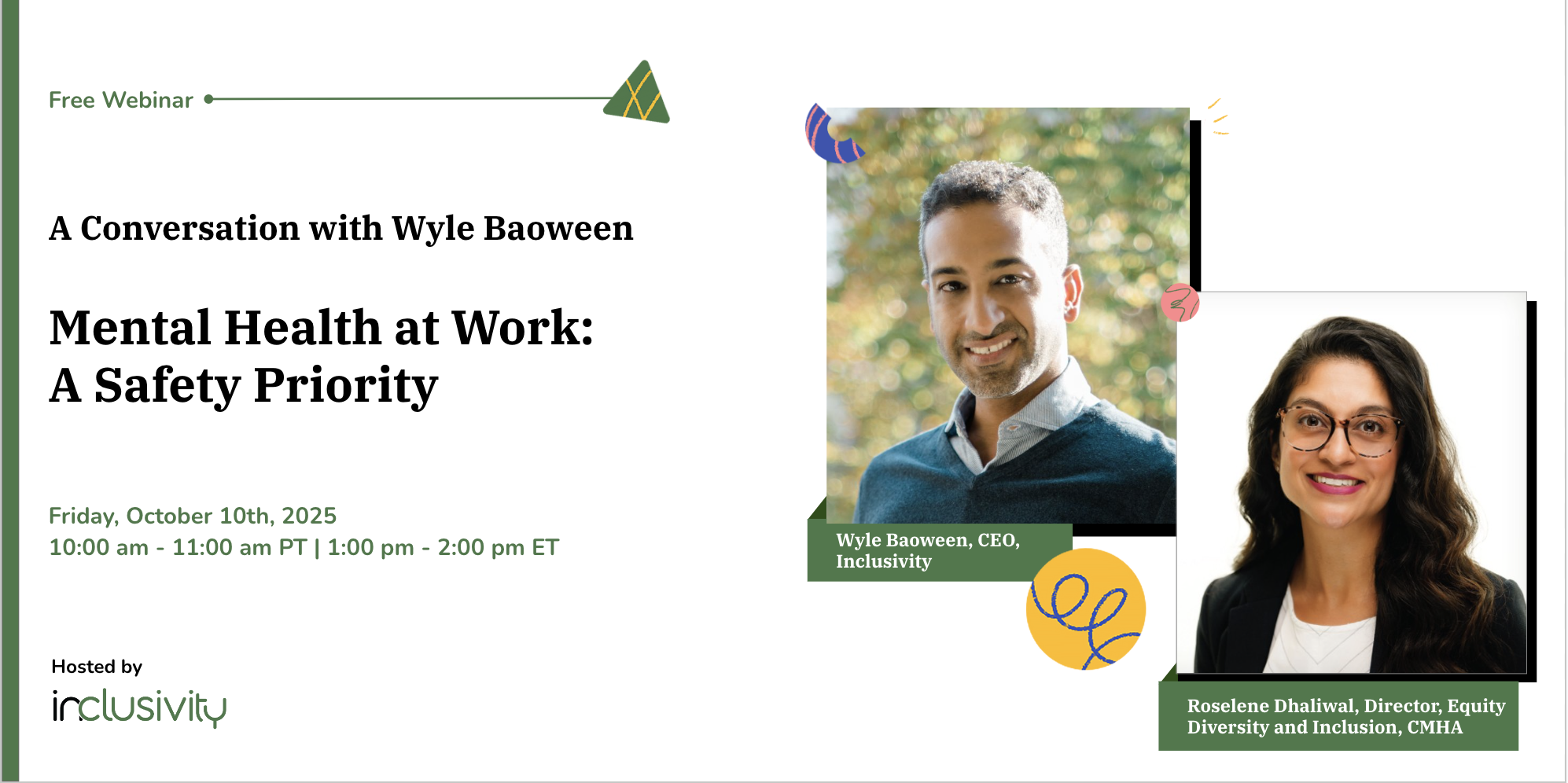 Mental Health at Work: A Safety Priority - Inclusivity
