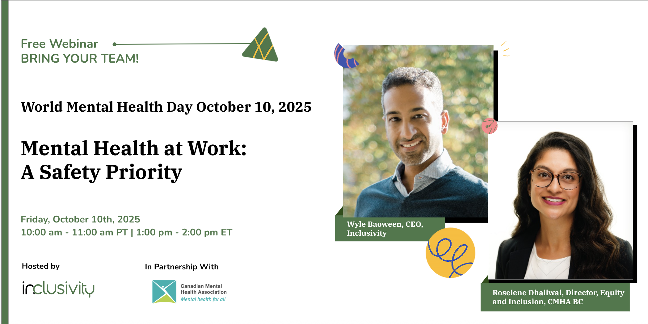 Mental Health at Work: A Safety Priority - Inclusivity